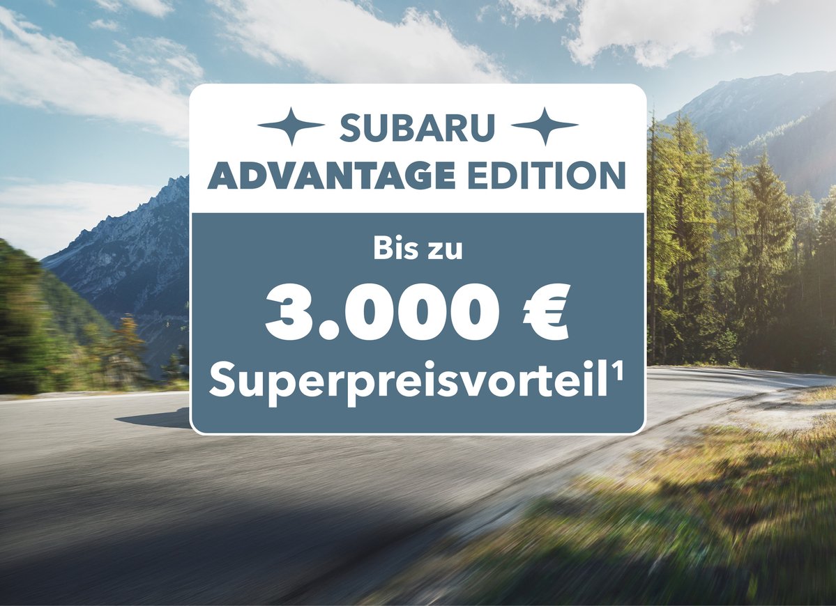 Fahrzeuge mit Allrad und Boxermotoren - SUBARU Deutschland GmbH