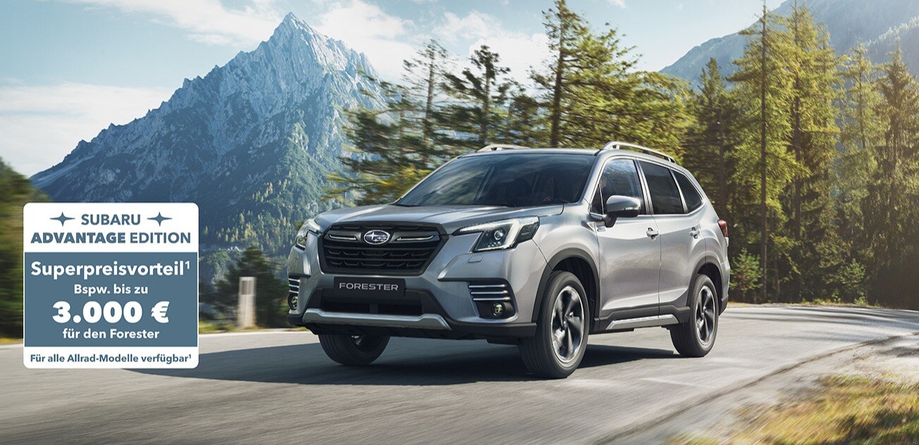 Fahrzeuge mit Allrad und Boxermotoren - SUBARU Deutschland GmbH